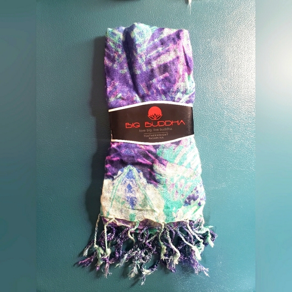 Big Buddha | Accessories | Nwt Nip Big Buddha Purple Teal Green Blue ...
